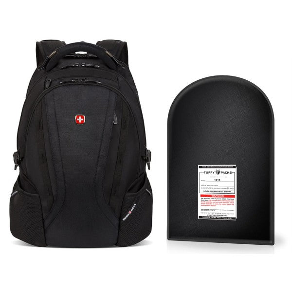 SwissGear 3760 ScanSmart Backpack with Level IIIA Bulletproof Insert ( – TuffyPacks