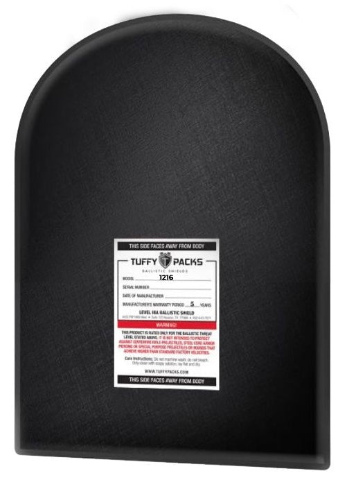TuffyPacks 12" x 16" Level IIIA Bulletproof Backpack Insert